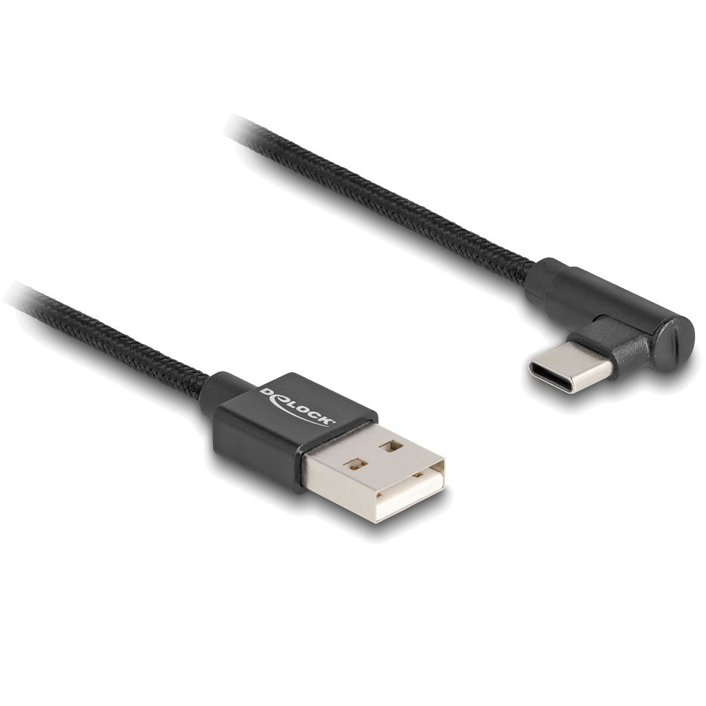 Delock USB 2.0 Type-A to Type-C™ male angled - Simgames EU