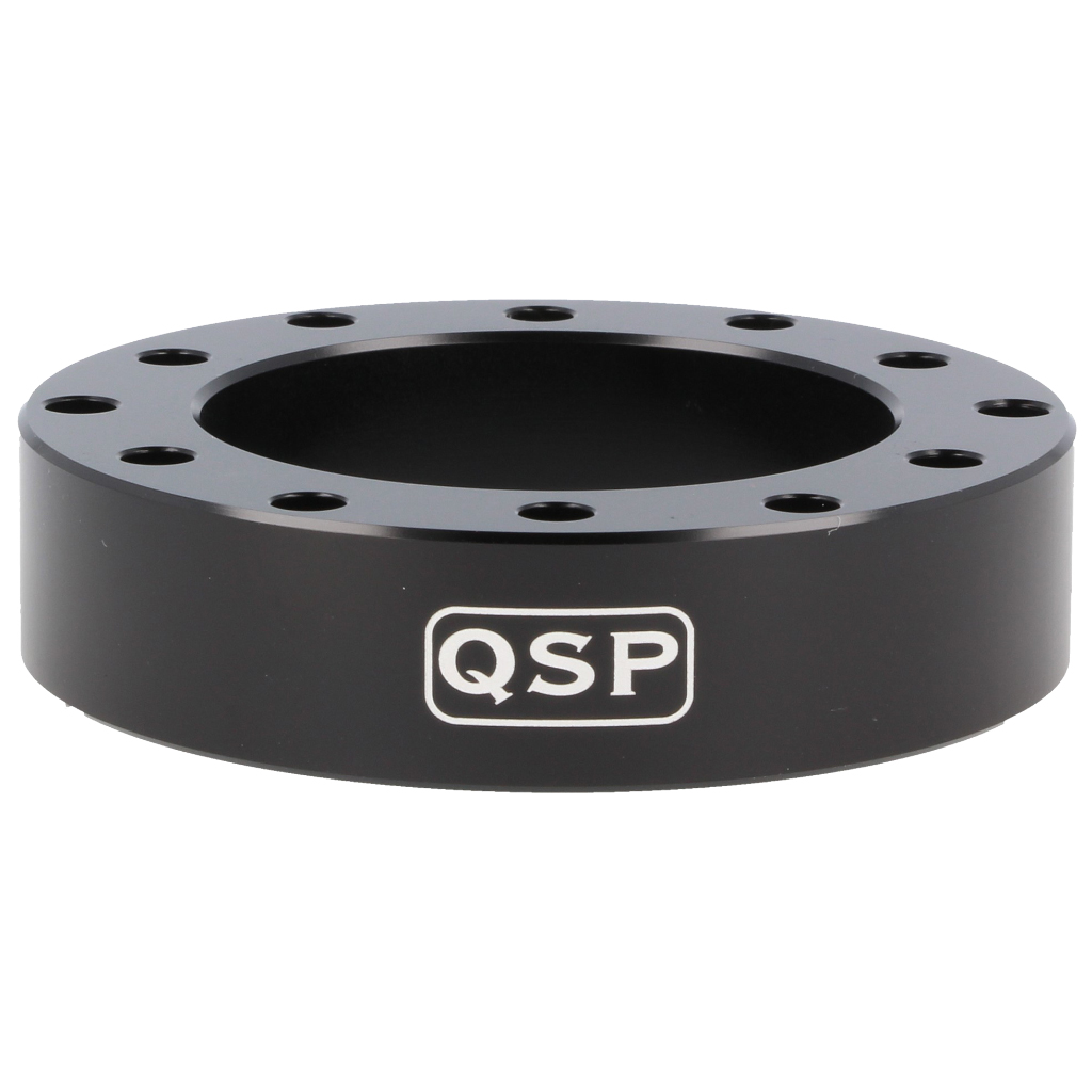 QSP Steering wheel hub extender 20 mm Black - Simgames EU